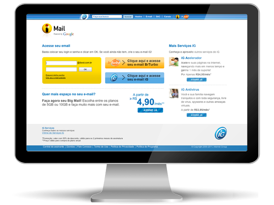 iBest Mail - Central do Anunciante iG