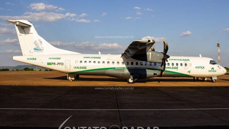 Conheça o único ATR de operador privado voando no Brasil - Contato ...