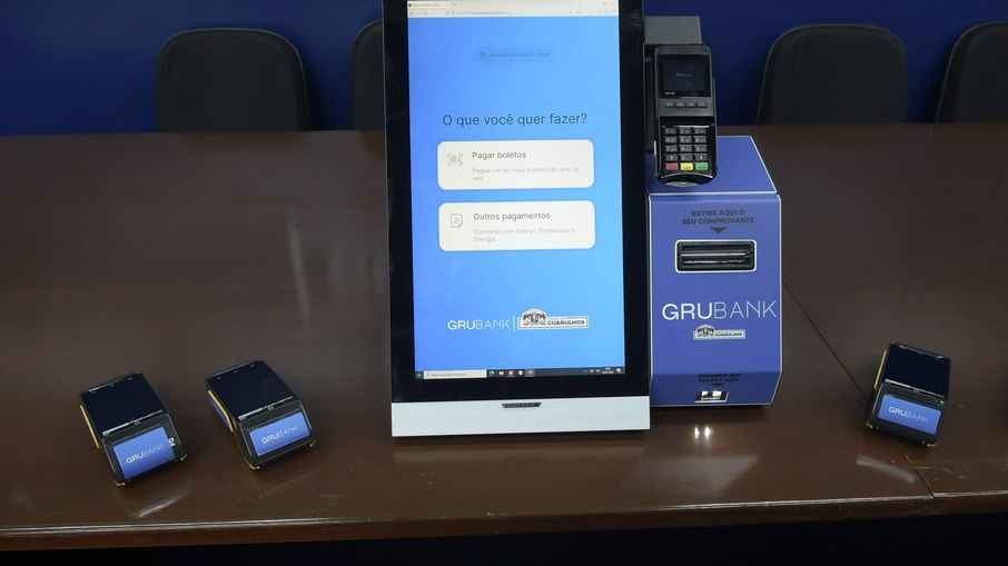 Máquinas de pagamento GRU Bank começam a ser instaladas em Guarulhos