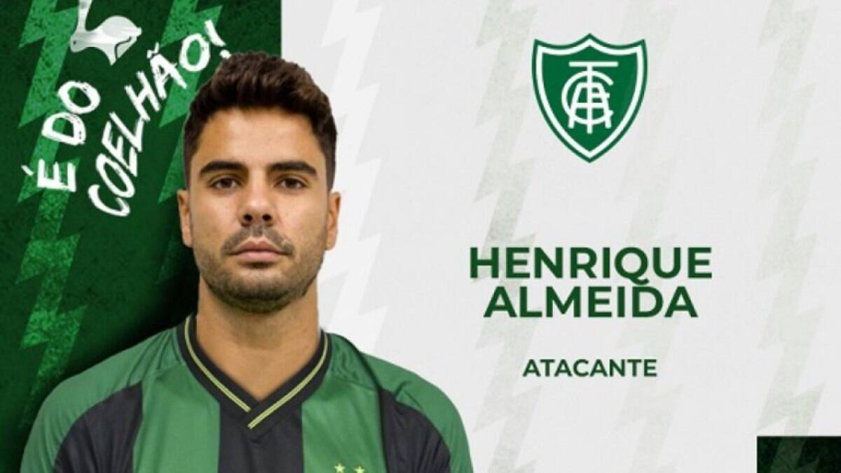 Atacante Henrique Almeida, ex-Botafogo e São Paulo, reforçará o América ...