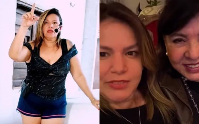 Cantora do meme "tem Pitú?" conhece Roberta Miranda - Tá na rede!