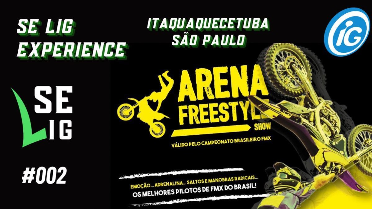 Siga ao vivo o Arena Freestyle Show, que acontece em Itaquaquecetuba