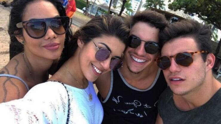 'BBB 17': quarteto se reencontra e fãs vão à loucura - BBB - Big ...