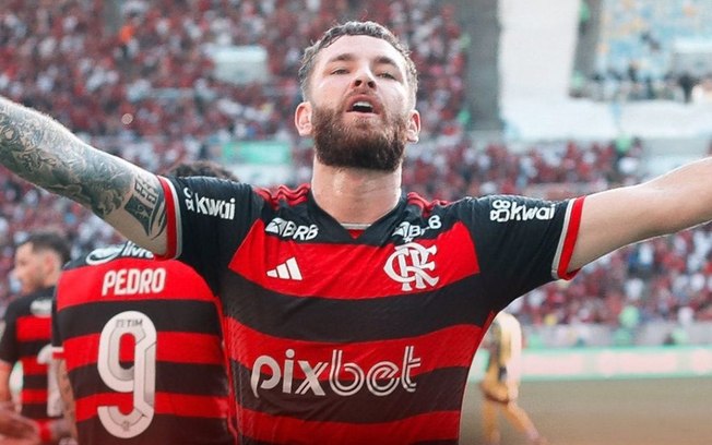 Destaque do jogo, Léo Pereira agradece apoio da torcida ‘Este título é ...