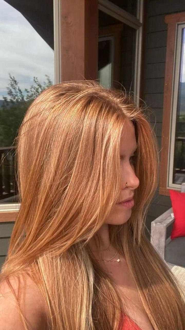 Cabelo Ruivo Moderno