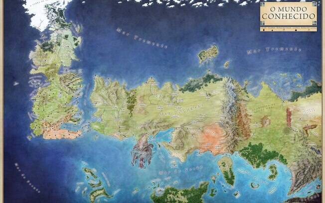 Game Of Thrones: Atlas do mundo da trilogia chega no Brasil - Cultura - iG