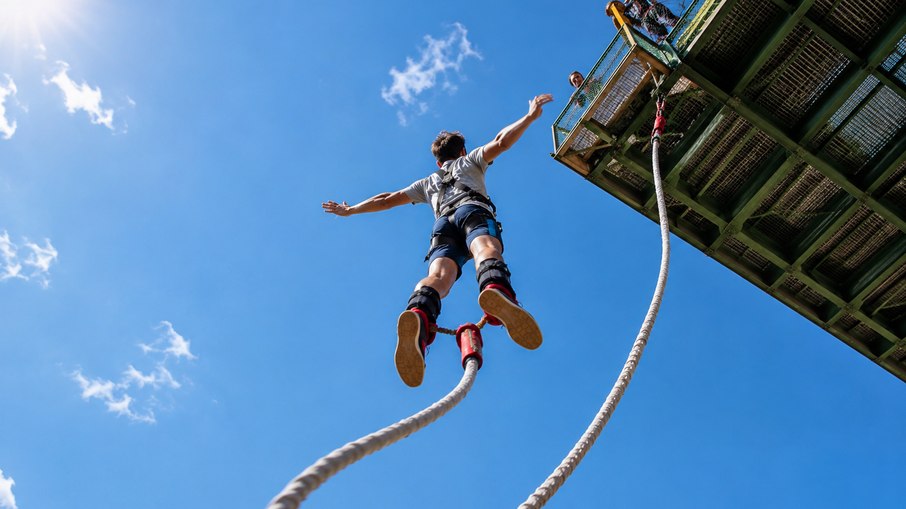 Rope Jump x Bungee Jump: entenda a diferença entre as atividades