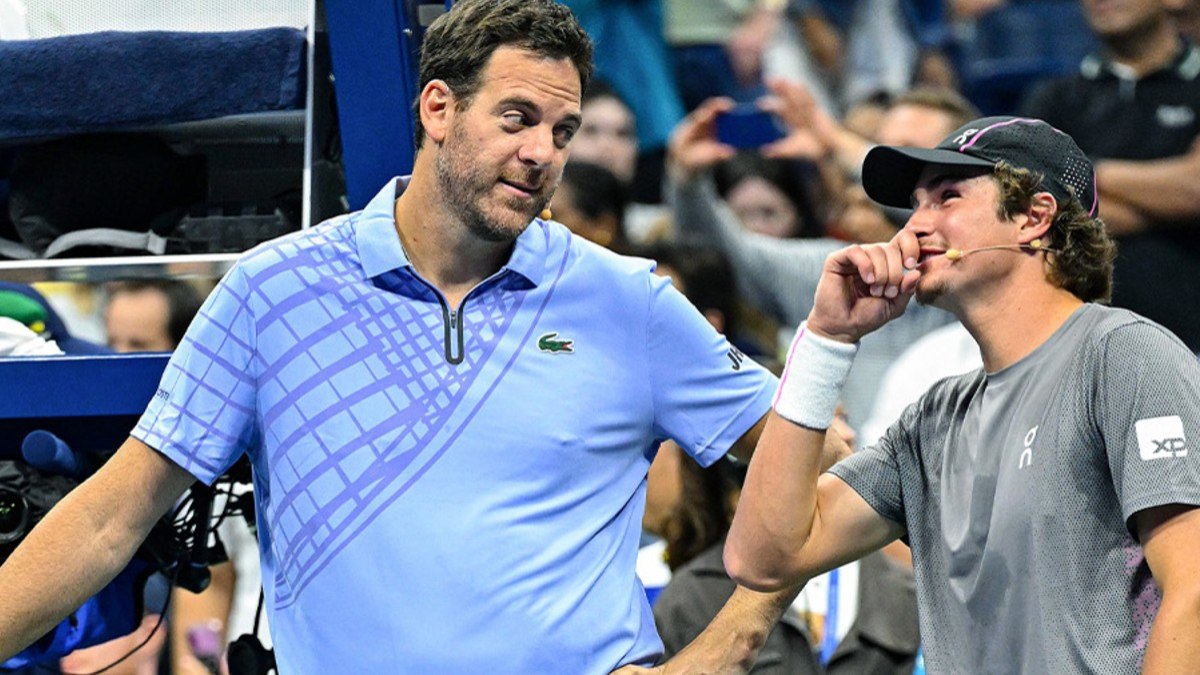 Del Potro 'abandona' João Fonseca e gera momento hilário; assista