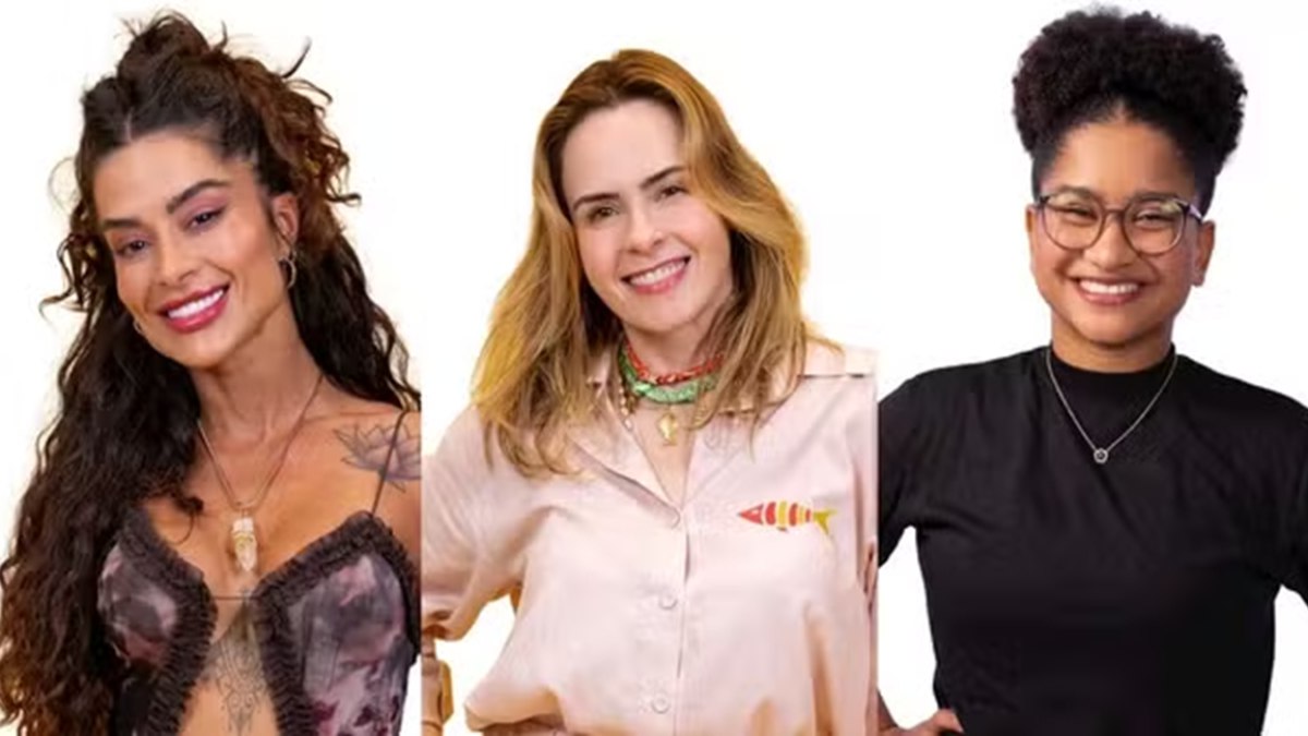 BBB 26: Aline Campos, Ana Paula e Milena formam 1ª paredão