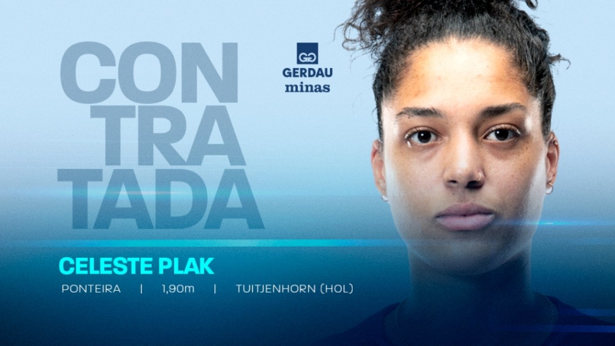 Celeste Plak é anunciada pelo Minas: ‘Time que está sempre na ponta’
