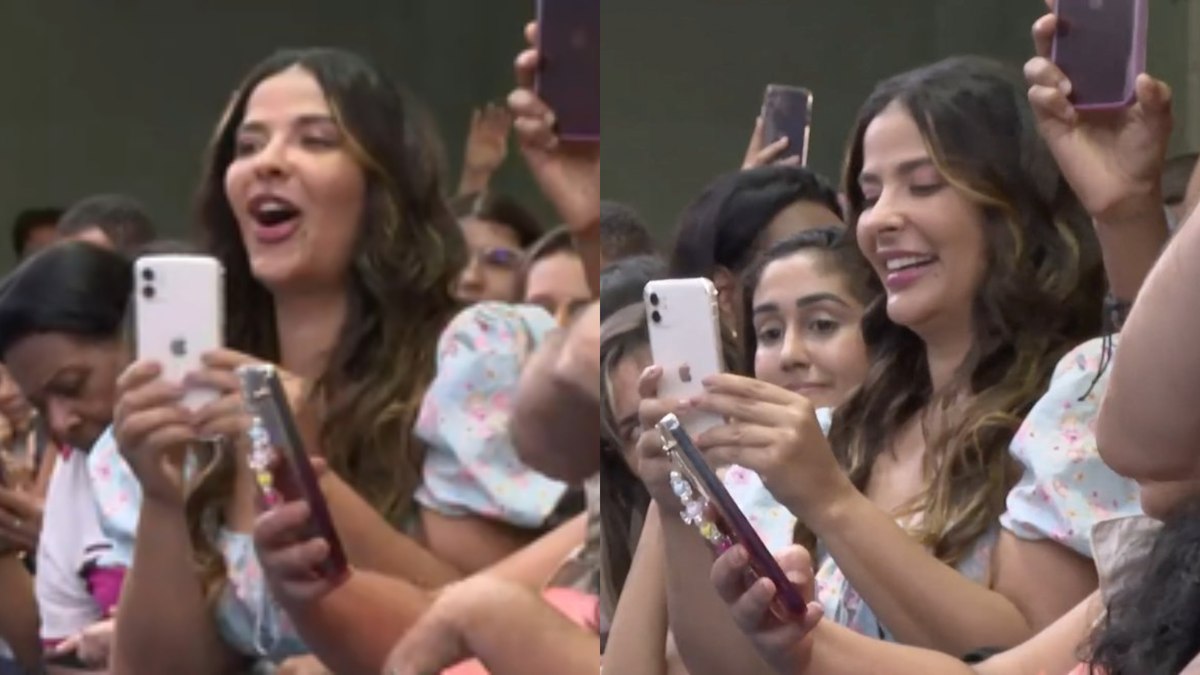 BBB 23: Gyselle, do BBB 8, marca presença na Casa de Vidro