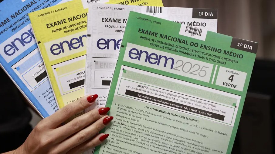 Resultados do Enem 2025 estão disponíveis