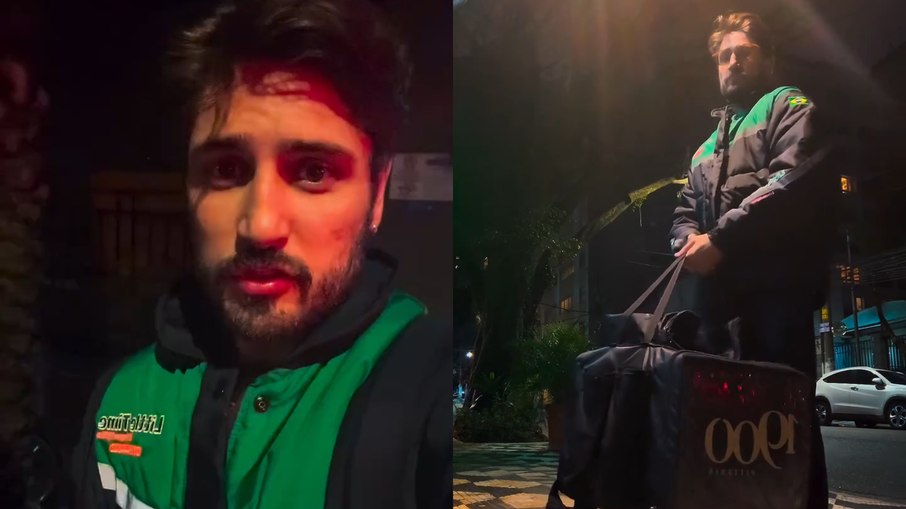 Daniel Rocha vira motoboy para personagem e critica influencers
