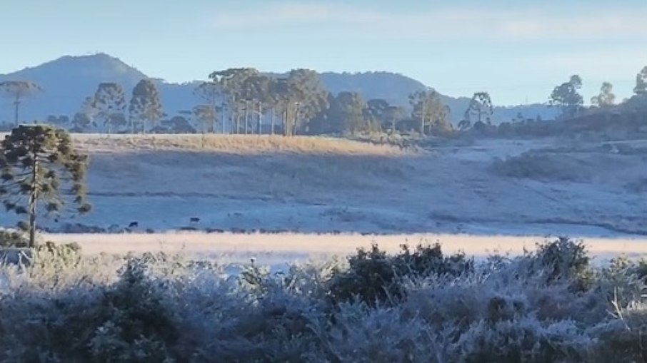SC bate recorde de frio com -7,3ºC; veja fotos