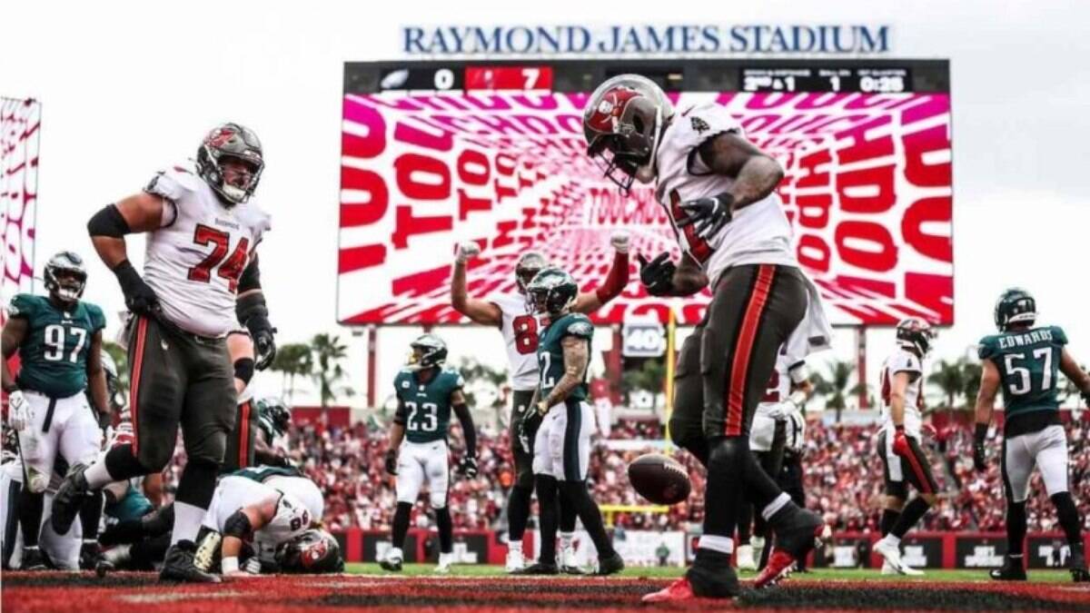 Tampa Bay Buccaneers abate o Philadelphia Eagles e vai com moral para o ...