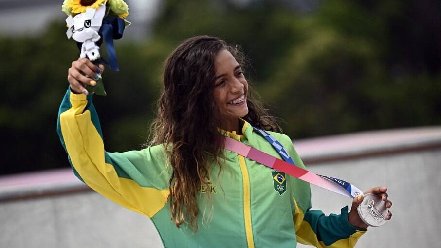 Rayssa ‘Fadinha’ foi atleta mais comentada em rede social durante as ...