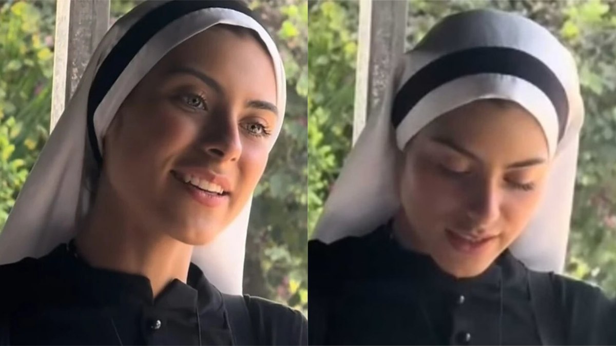 Freira de beleza rara viraliza e gera debate sobre religiosidade