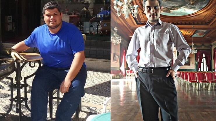 Para emagrecer, homem muda alimentação e perde 50 kg em 6 meses - Mundo ...