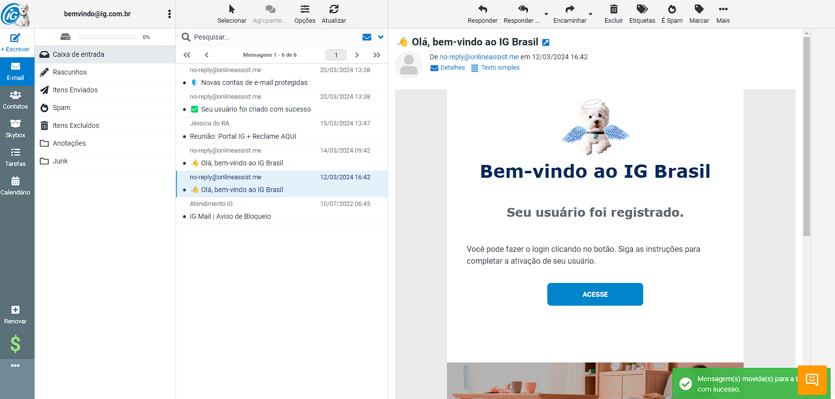Emails Personalizados @ig | Profissionalismo e Exclusividade para Seu ...